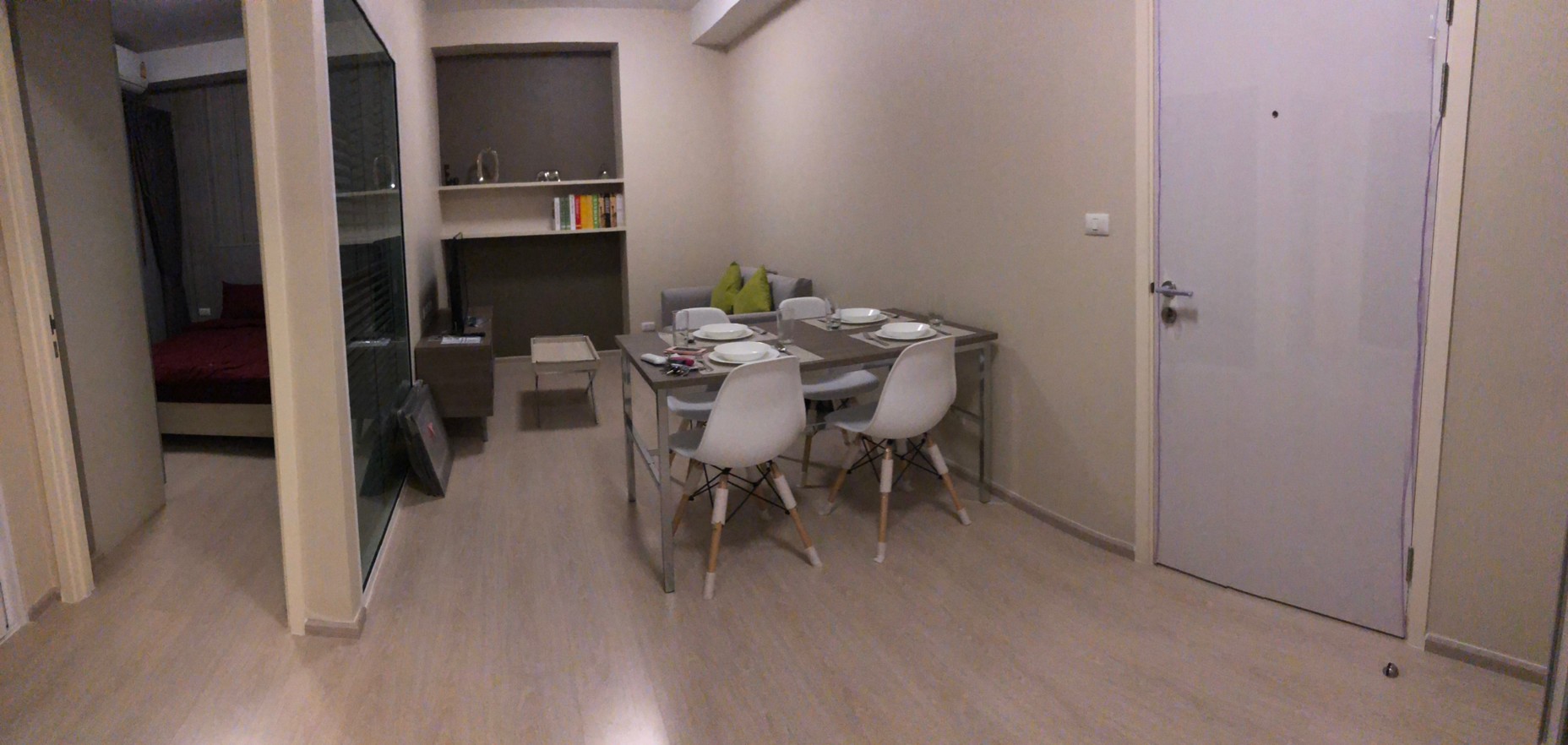 For rent 22k / Sale 6 M Condo Chapter One Eco Ratchada-Huaykwang 2 beds
